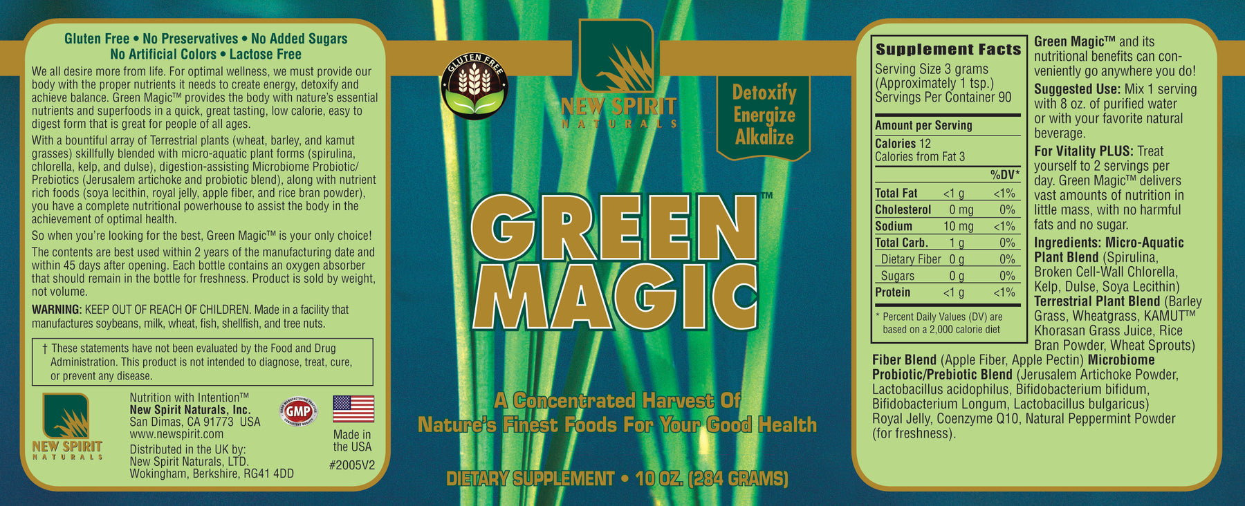 Green Magic Powder – New Spirit Naturals
